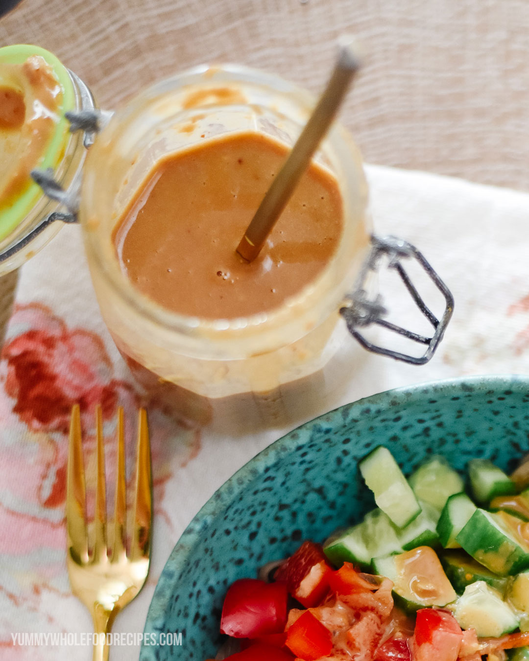 Delicious Peanut Satay Sauce made With Peanut Butter Powder Yummy