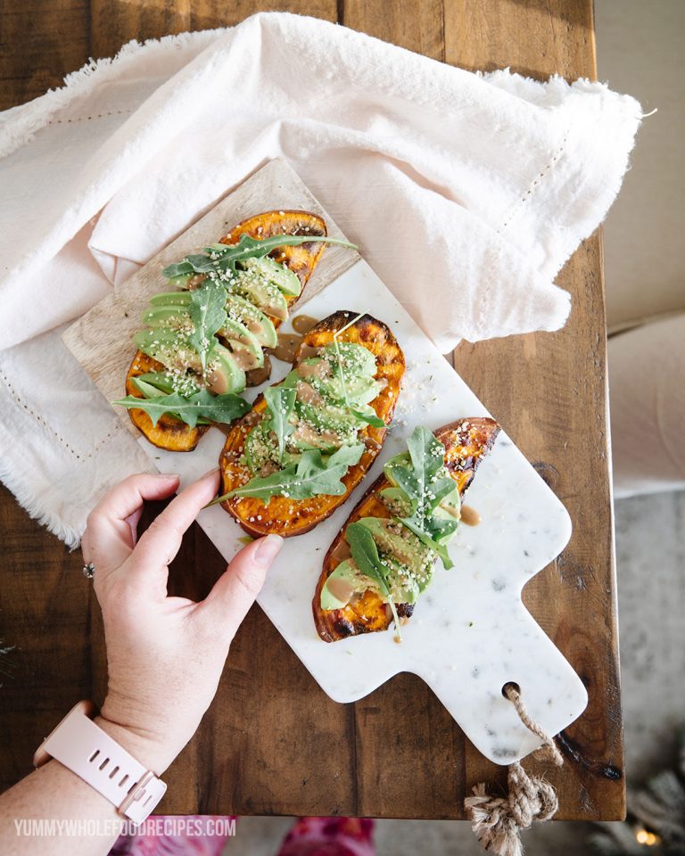 Heavenly Sweet Potato Toast - Yummy Whole Food Recipes