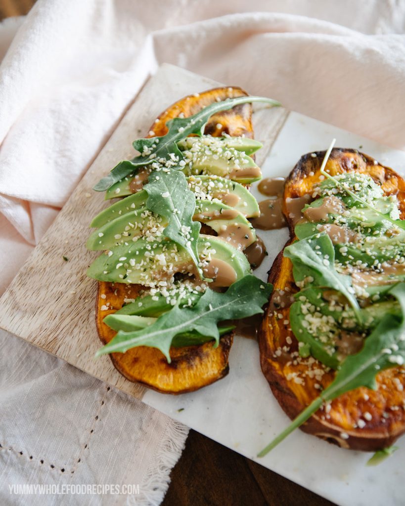 Heavenly Sweet Potato Toast - Yummy Whole Food Recipes