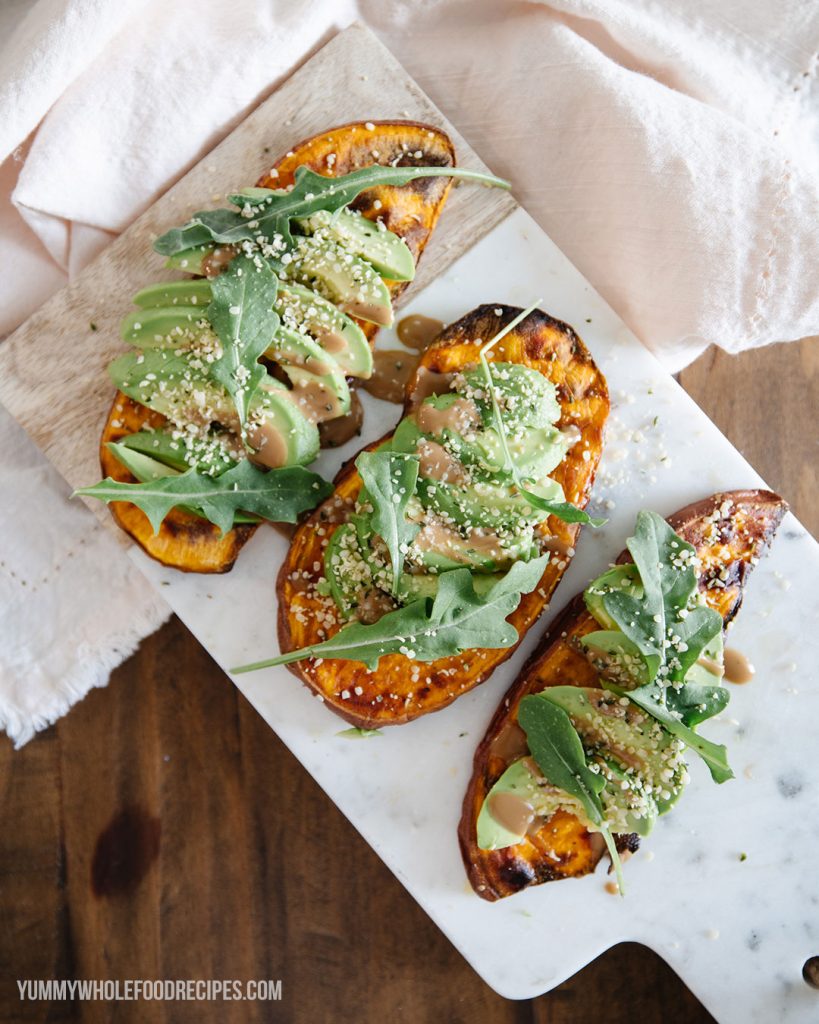 Heavenly Sweet Potato Toast - Yummy Whole Food Recipes