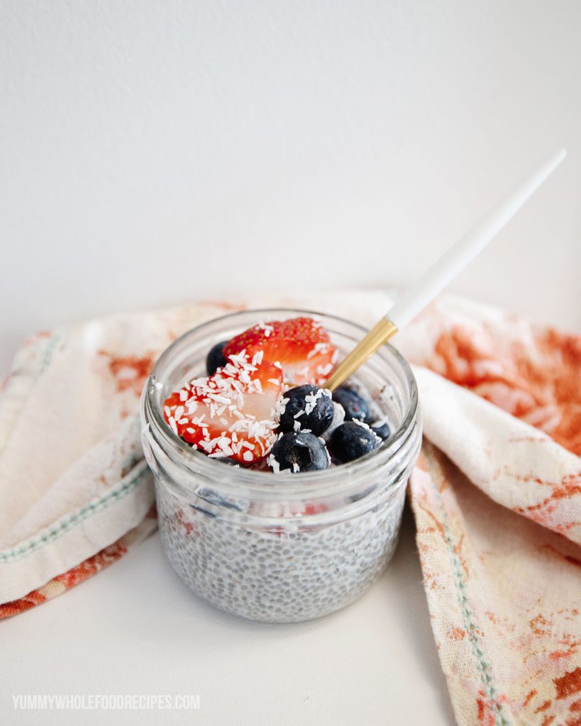 Easy Chia Pudding Recipe - Yummy Whole Food Recipes