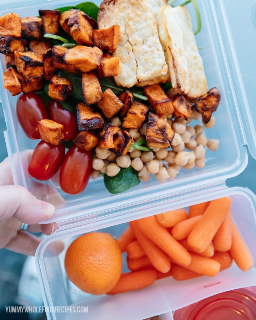 Healthy On-The-Go Lunch & Snack Box Idea - Yummy Whole Food Recipes