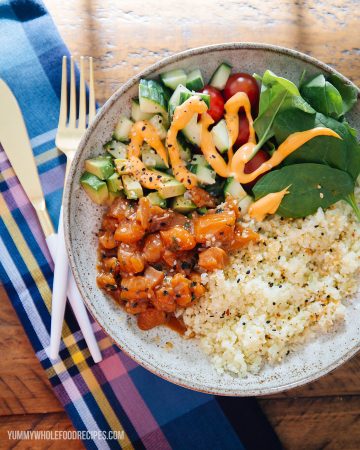 Easy Poke Bowl Recipe at Home - Yummy Whole Food Recipes