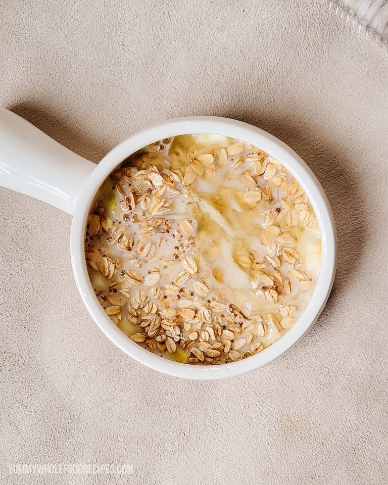 Baked Oatmeal Recipe for One - Yummy Whole Food Recipes