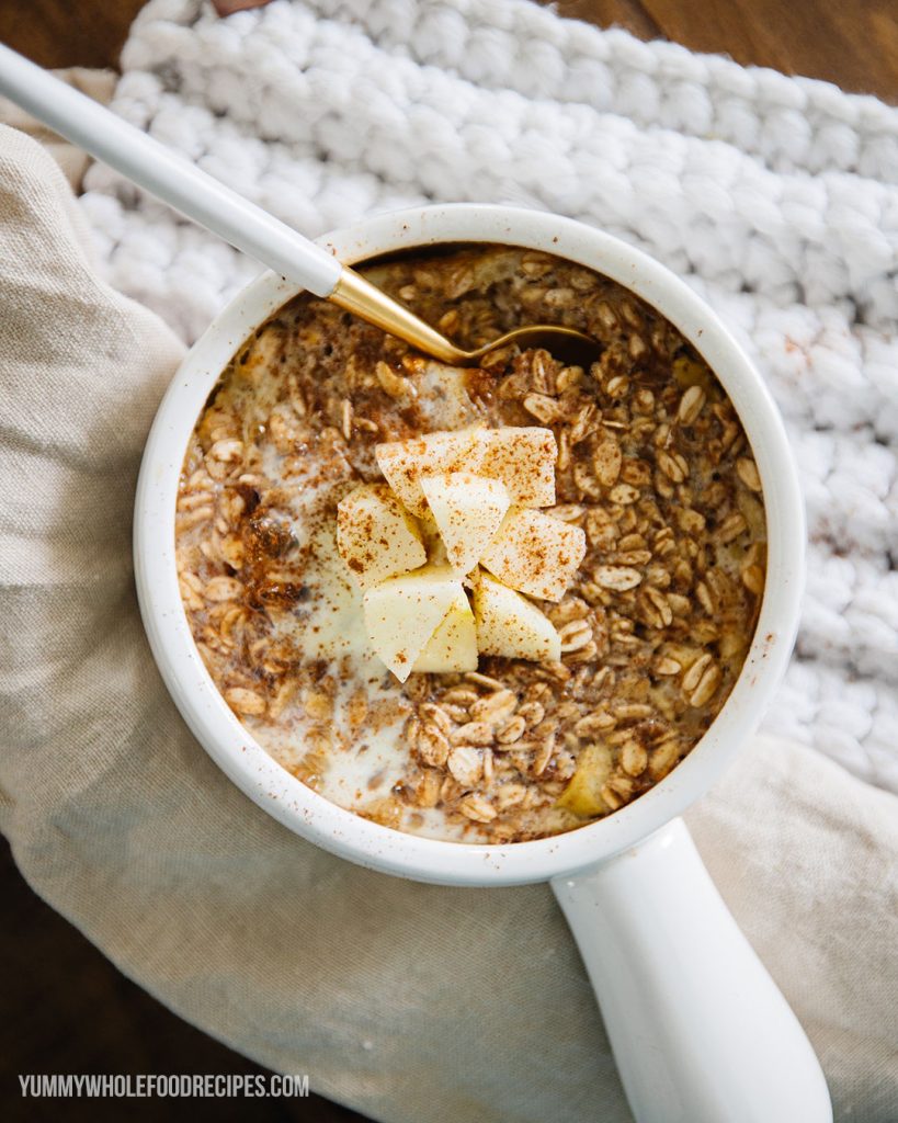 Baked Oatmeal Recipe for One - Yummy Whole Food Recipes